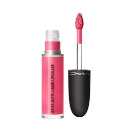 MAC M·A·C Retro Matte Liquid Lipcolour Metallic, Lippen Make-up, lipgloss, pink (15), mattierend/metallic, Deckkraft: Hoch,