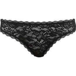 Aubade Rosessence String, florale Spitze, für Damen, schwarz, 38