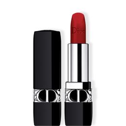 Rouge Dior Nachfüllbarer Lippenstift, Lippen Make-up, lippenstifte, rot (760 FAVORITE), mattierend/satin/metallic,