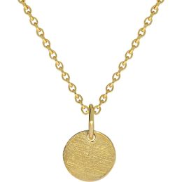 Celesta® Damen Kette mit Anhänger "371340833", 375er Gold, gold