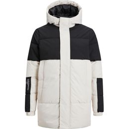 Jack & Jones ORIGINALS by JACK & JONES Steppjacke, winddicht, Kapuze, für Kinder, schwarz, 152