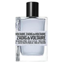Zadig & Voltaire ZADIG & VOLTAIRE This Is Him! Vibes Of Freedom, Eau de Parfum, 50 ml, Herren, holzig
