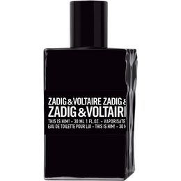 Zadig & Voltaire ZADIG & VOLTAIRE This Is Him!, Eau de Toilette, 30 ml, Herren, holzig