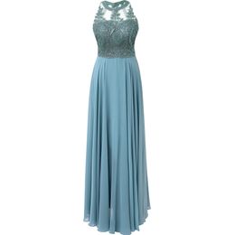 MASCARA© LONDON Abendkleid, Strass-Besatz, für Damen, blau, 38