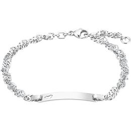 Amor Damen ID-Armband "9208708", 925er Silber, silber
