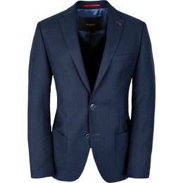 Roy Robson Blazer, langarm, Reverskragen, unifarben, für Herren, blau, 94