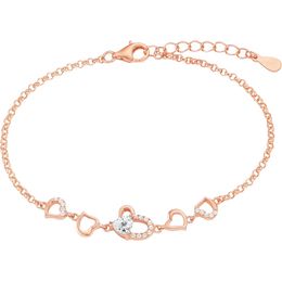 Amor Damen Armband "9261444", 925er Silber, roségold