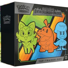 Amigo Pokémon Top-Trainer-Box Karmesin & Purpur - Entwicklungen in Paldea, MEHRFARBIG