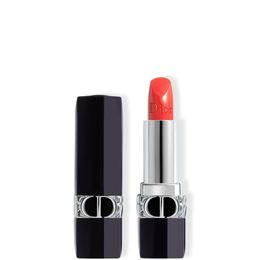 Rouge Dior Satin Lippenstift, Lippen Make-up, lippenstifte, rot (550 DUSTY CORAL), mattierend/metallic/satin,