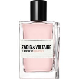 Zadig & Voltaire ZADIG & VOLTAIRE This Is Her! Undressed, Eau de Parfum, 50 ml, Damen, blumig/würzig/holzig