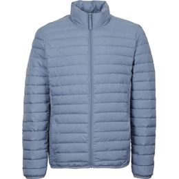 GALERIA essentials Steppjacke, Stehkragen, Reißverschlusstaschen, für Herren, blau, XXL