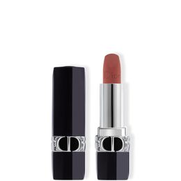 Rouge Dior Farbiger Balsam - 95% Inhaltstoffe Natürlichen Ursprungs Florale Pflege Couture Farbe Nachfüllbar, Lippen Make-up, lippenstifte, Creme, rot (742 SOLSTICE), mattierend/strahlend/langanhaltend, Deckkraft: Hoch,