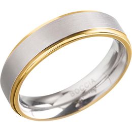 Boccia® Herren Ring, Titan, bicolor, 62