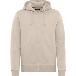 Manguun Sweatjacke, Kapuze, für Herren, grau, M