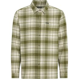 Manguun Freizeithemd, Regular Fit, Kent-Kragen, für Herren, grün, XL