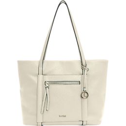 L.Credi Shopper, Anhänger, Emblem, uni, für Damen, weiß