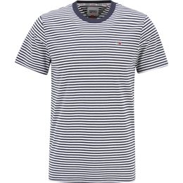 Tommy Hilfiger Denim Classics Stripe T-Shirt, Baumwolle, für Herren, blau, S