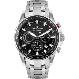 Jacques Lemans Herren Chronograph "1-2099", silber, 99