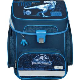 Scooli Schulranzen-Set EasyFit "Jurassic World", 5-teilig, blau