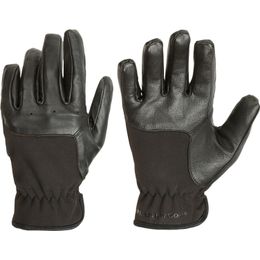 PEARLWOOD® GLOVES Fingerhandschuh, uni, für Herren, schwarz, 10