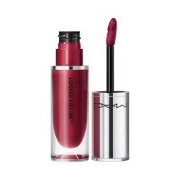 MAC M·A·C Locked Kiss Ink™ 24hr Lipcolour, Lippen Make-up, lippenstifte, Fluid, pink (CARNIVORE), mattierend, Deckkraft: Hoch,
