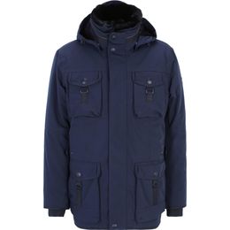 Wellensteyn Winterjacke "Leuchtcraft", wasserdicht, winddicht, atmungsaktiv, abnehmbare Kapuze. für Herren, blau, M