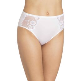 CONTURELLE BY FELINA CONTURELLE felina Provence Taillenslip, Spitzendetails, semi-transparent, für Damen, weiß, 42