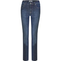 Angels Jeans "Cici", Straight-Fit, Used-Look, Ziernähte, für Damen, blau, 38/L28