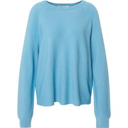 Marc O'Polo Marc O'Polo DENIM Pullover, Rundhals-Ausschnitt, Langarm, für Damen, blau, XS