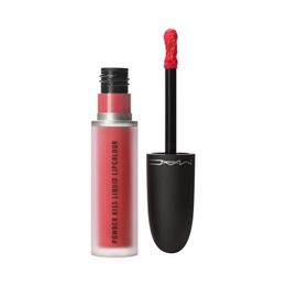 MAC M·A·C Powder Kiss Liquid Lipcolour, Lippen Make-up, lippenstifte, pink (A LITTLE TAMED), langanhaltend/mattierend, Deckkraft: Leicht bis Mittel,