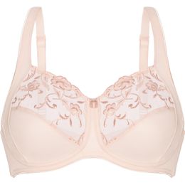 Felina Moments Soft-BH, bügellos, florale Stickerei, für Damen, rosa, 100B