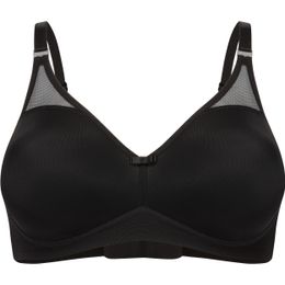 Felina Divine BH, ohne Bügel, breite Träger, für Damen, schwarz, 95B