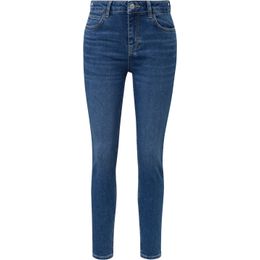 comma, CASUAL IDENTITY Jeans, Skinny-Fit, Knöchellang, für Damen, blau, 36