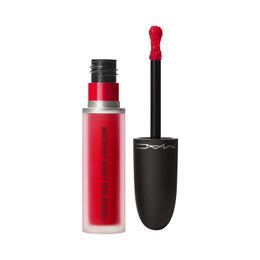 M·A·C Powder Kiss Liquid Lipcolour, Lippen Make-up, lippenstifte, Creme, rot (MAC SMASH), langanhaltend/mattierend, Deckkraft: Leicht bis Mittel,