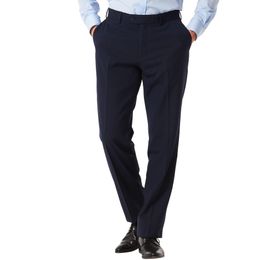 DUNMORE Anzughose, Regular Fit, Bügelfalte, für Herren, blau, 28