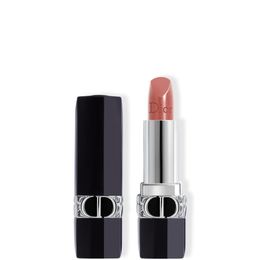 Rouge Dior Farbiger Lippenbalsam - Florale Pflege Natürliche Couture-farbe Nachfüllbar, Lippen Make-up, lippenstifte, Fest, beige (100 NUDE LOOK), satin/glänzend,