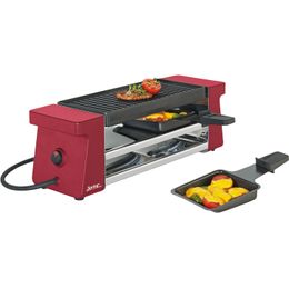 Spring Raclette, 2 Personen, Anthaftbeschichtung, rot