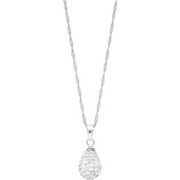 Amor Damen Kette mit Anhänger "9126804", 925er Silber, silber