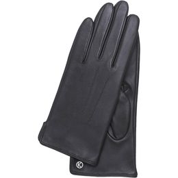 Otto Kessler Handschuhe "Carla", Nappaleder, Fleecefutter, für Damen, grau, 7