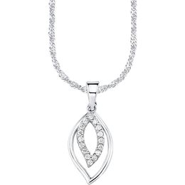 Amor Damen Kette mit Anhänger "2016420", 925er Silber, silber