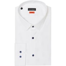 Roy Robson Business-Hemd, Extra Slim-Fit, Kent-Kragen, für Herren, weiß, 41