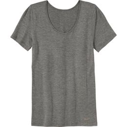 SYLVIA SPEIDEL. Unterhemd "Swenja", Kurzarm, für Damen, grau, 38