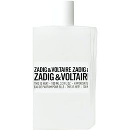 Zadig & Voltaire ZADIG & VOLTAIRE This Is Her!, Eau de Parfum, 100 ml, Damen, blumig/holzig