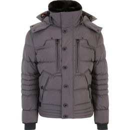 Wellensteyn Funktionsjacke "Starstream", Kapuze, atmungsaktiv, winddicht, für Herren, grau, M