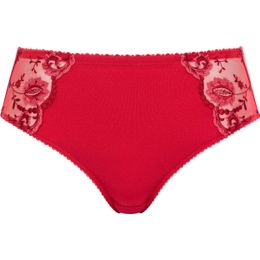 CONTURELLE BY FELINA CONTURELLE felina Provence Taillenslip, Spitzendetails, semi-transparent, für Damen, rot, 40