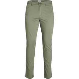 Jack & Jones ORIGINALS by JACK & JONES Chinohose, Slim-Fit, für Herren, grün, 32/32