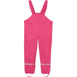 Manguun Regen-Hose, Hosenträger, für Kinder, pink, 86