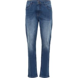 Manguun Jeans, Regular-Fit, Middle-Waist, für Herren, blau, 30/32