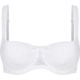 SuSa Dirndl-BH, Bügel, florale Spitze, für Damen, weiß, 80D