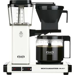 Moccamaster Filter-Kaffeemaschine "Select KBG 741", Select-Wahlschalter, weiß